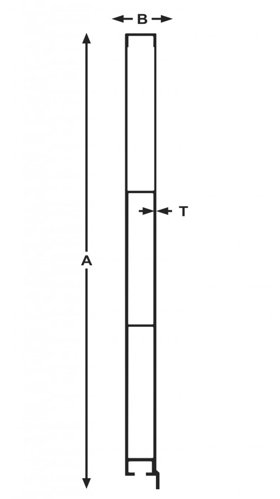 Aluminium Dropside One Piece Plank - John Adams Supplies