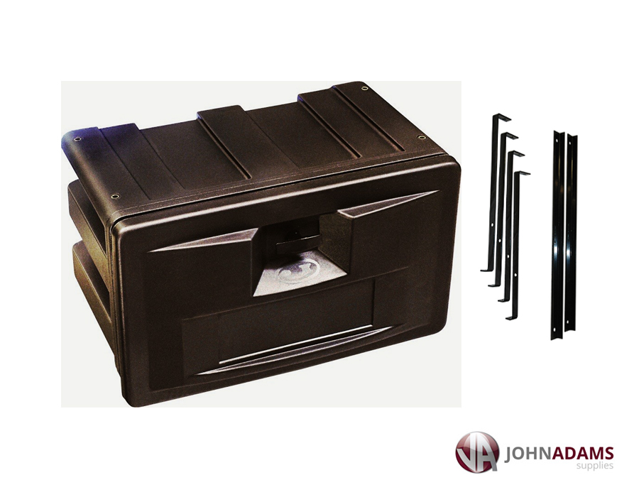 620mm Plastic Truck Tool Box Storage Trailer Truck Side Locker HGV with ...