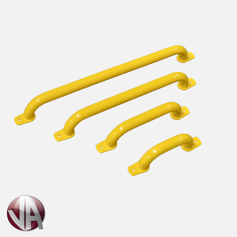 Yellow Grab Handle 250mm-720mm - John Adams Supplies